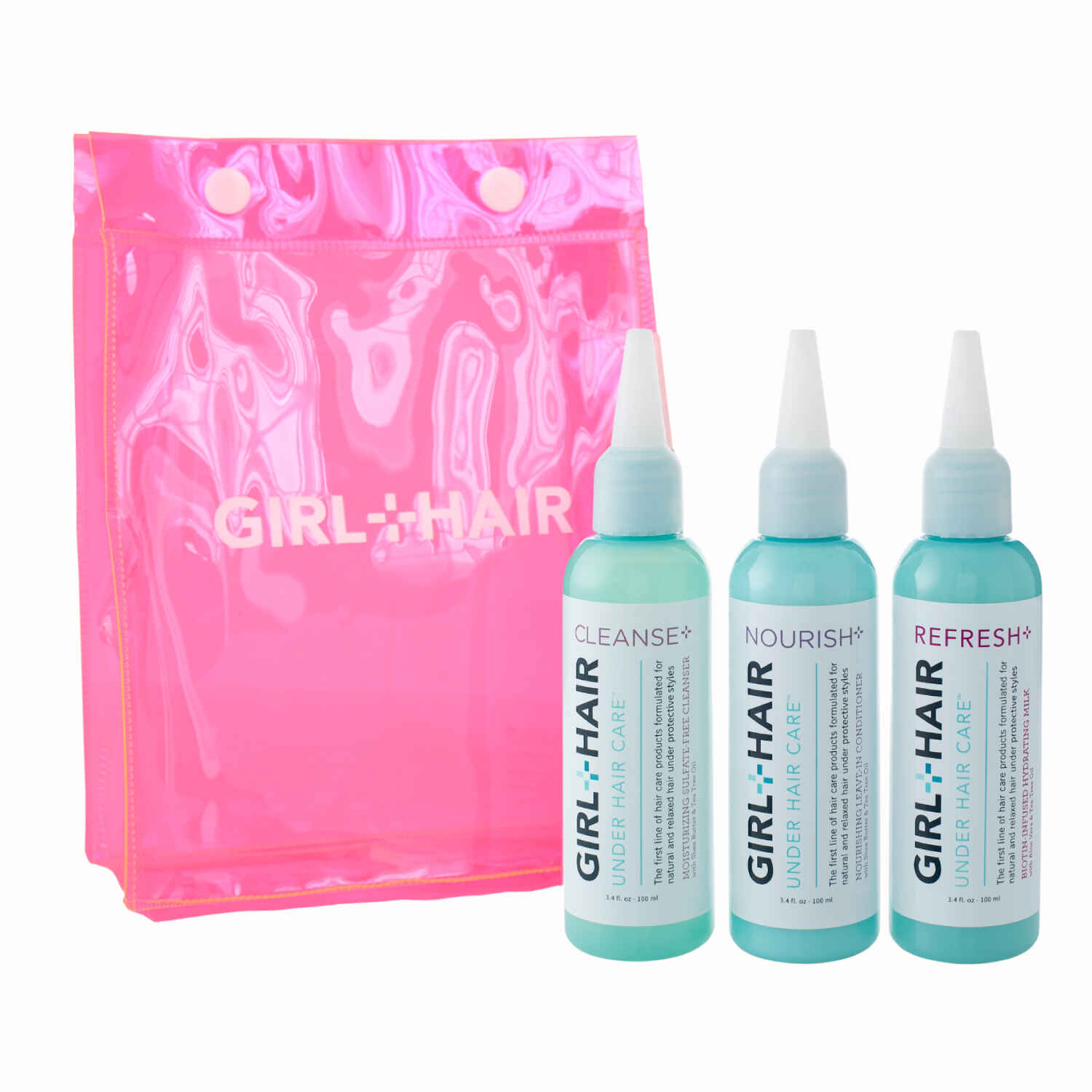 Under Hair Care Travel Kit for Protective Styles | Girl and Hair– GIRL+HAIR